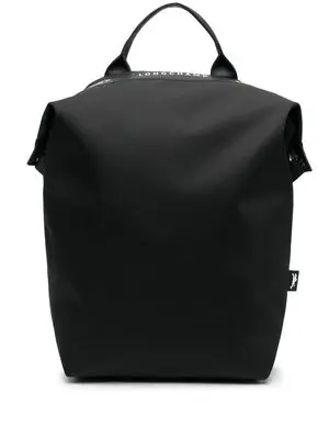 Longchamp Silver Tone Backpacks For Women