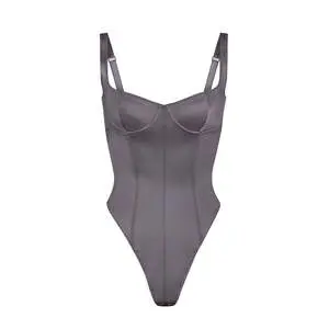 SKIMS Stretch Satin Bodysuit