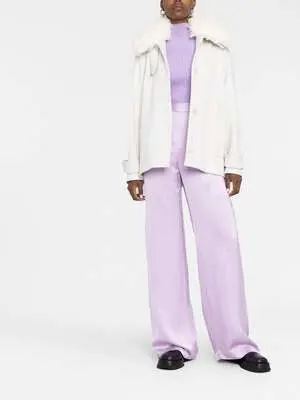 Stella McCartney Faux-fur Collar Wool Coat