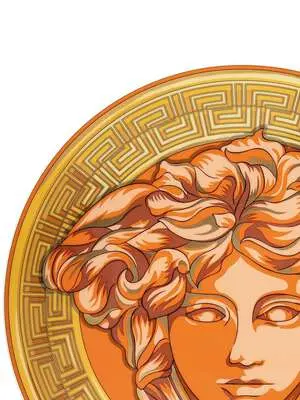 Versace Medusa Amplified Service Plate - Gold