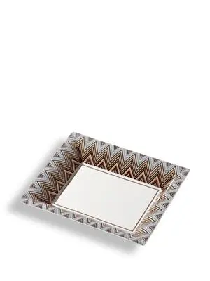 Missoni Jarris Zigzag-pattern Tray