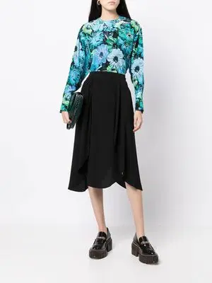 Stella McCartney Floral-print Silk Blouse