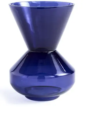 POLSPOTTEN Thick-neck Vase - Blue
