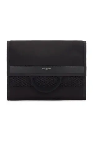 Saint Laurent Flap Crossbody - Black