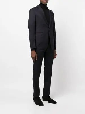 Tagliatore Single-breasted Tailored Suit - Blue