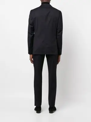 Tagliatore Single-breasted Tailored Suit - Blue