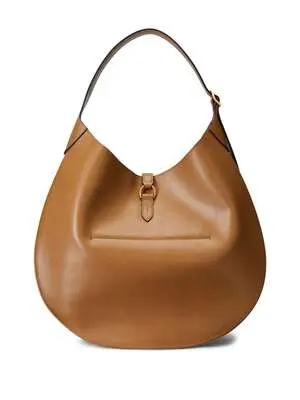 Polo Ralph Lauren Leather Shoulder Bag - Brown