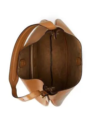 Polo Ralph Lauren Leather Shoulder Bag - Brown