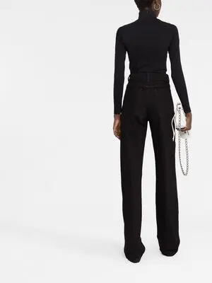 Balenciaga 3b Sports Icon Roll-neck Long Sleeve Top