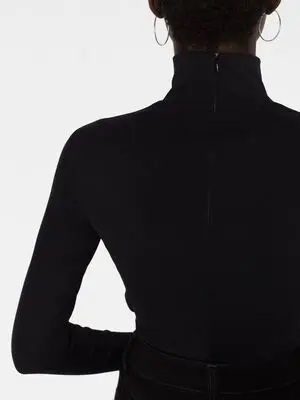 Balenciaga 3b Sports Icon Roll-neck Long Sleeve Top