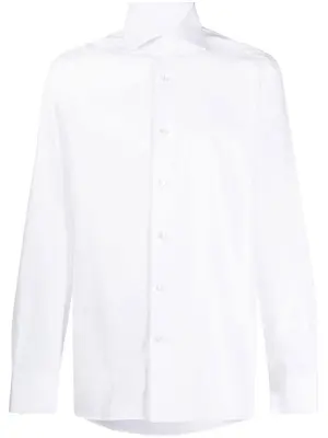Zegna Long-sleeve Button-up Shirt - White