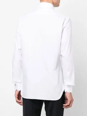 Zegna Long-sleeve Button-up Shirt - White