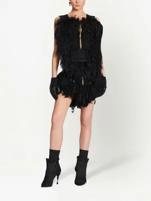 Balmain Asymmetric Skirt