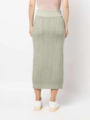 Woolrich Cable-knit Virgin-wool Skirt