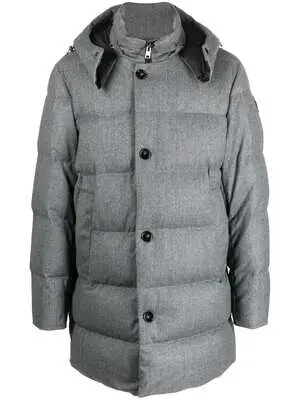 Woolrich Padded Button-down Parka Coat