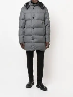 Woolrich Padded Button-down Parka Coat