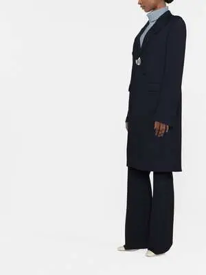 JIL SANDER Single-button Wool Coat