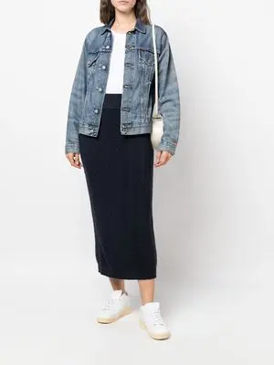Woolrich Cable Virgin-wool Skirt