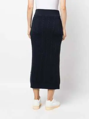 Woolrich Cable Virgin-wool Skirt