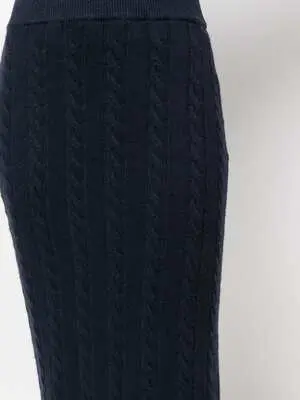 Woolrich Cable Virgin-wool Skirt