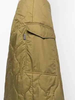 Woolrich Quilted Wrap Skirt