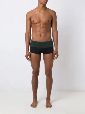 AMIR SLAMA Bicolor Swim Trunks