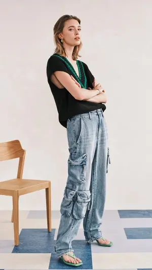 PISTOLA Bobbie Utility Jeans