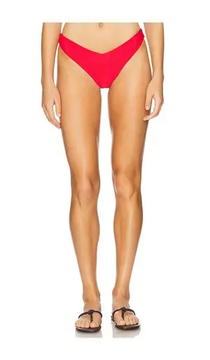 Beach Riot Vanessa Bikini Bottom - Red