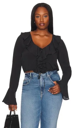 Self-Tie Detail Blouses