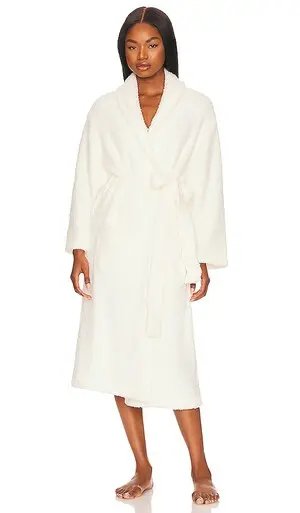 Barefoot Dreams Cozychic Robe In Cream - White