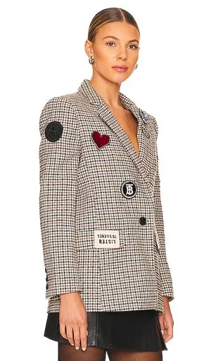 Central Park West Lucky Patches Blazer