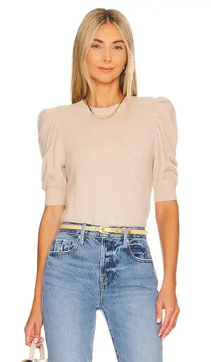 FRAME Frankie Crew In Beige
