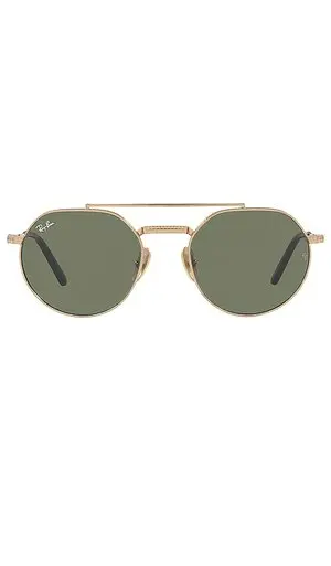 Ray-ban Jack Ii Titanium Sunglasses - Arista & Green