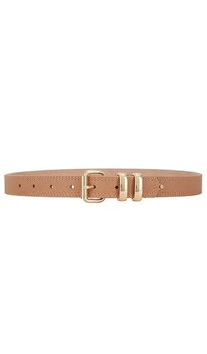 LOVESTRENGTH Classic Leather Belt - Ruby Tan