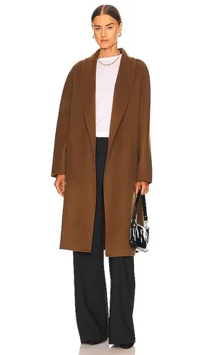 LAMARQUE Thara Coat - Milk Chocolate