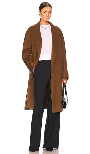 LAMARQUE Thara Coat - Milk Chocolate