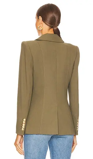Veronica Beard Lambert Dickey Coat In Olive