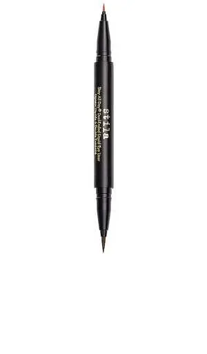 STILA Stila All Day Dual-Ended Liquid Eye Liner In Amber/Dark Brown. Amber,dark Brown