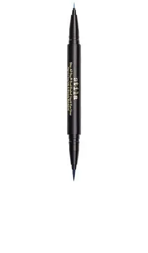 STILA Stila All Day Dual-Ended Liquid Eye Liner In Periwinkle/Midnight. Periwinkle,midnight