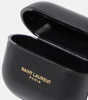 SAINT LAURENT ブラック Air Pods Proケース SAINT LAURENT Leather AirPods Pro Case | endource