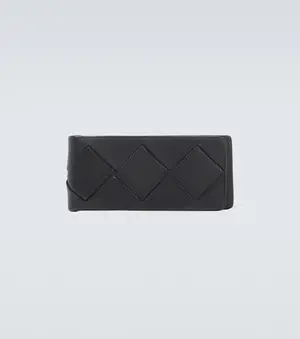 Bottega Veneta Intrecciato Leather Wallet - Black