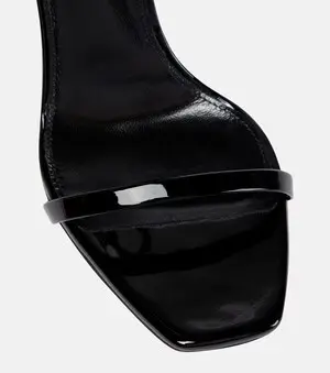 Saint Laurent Opyum 85 Patent Leather Sandals