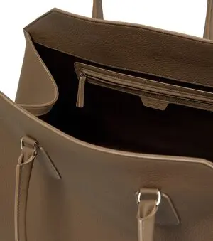 THE ROW Geo Margaux Large Leather Tote Bag