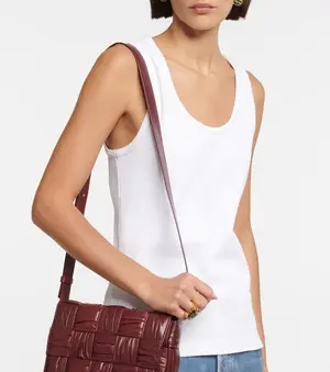 Bottega Veneta Cotton-blend Tank Top - White