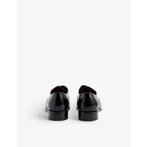 Santoni Carter Cap-toe Leather Oxford Shoes