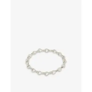 Monica Vinader Infinity Link Recycled Sterling Bracelet - Silver