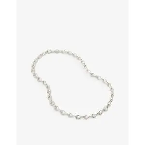 Monica Vinader Infinity Link Sterling Necklace - Silver