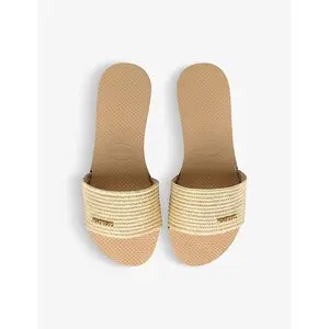 Havaianas You Malta Striped Sandals - Golden