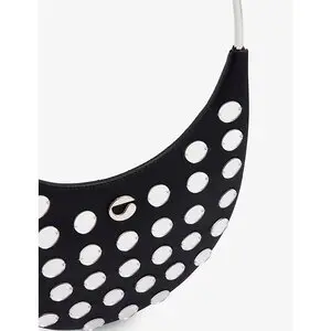 Coperni Ring Swipe Mirrored Leather Shoulder Bag