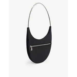 Coperni Ring Swipe Mirrored Leather Shoulder Bag